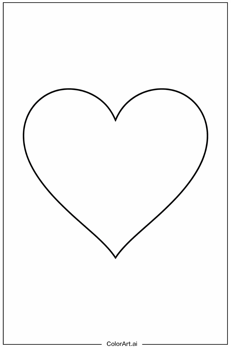 40 Free Heart Coloring Pages (Printable PDF & PNG)