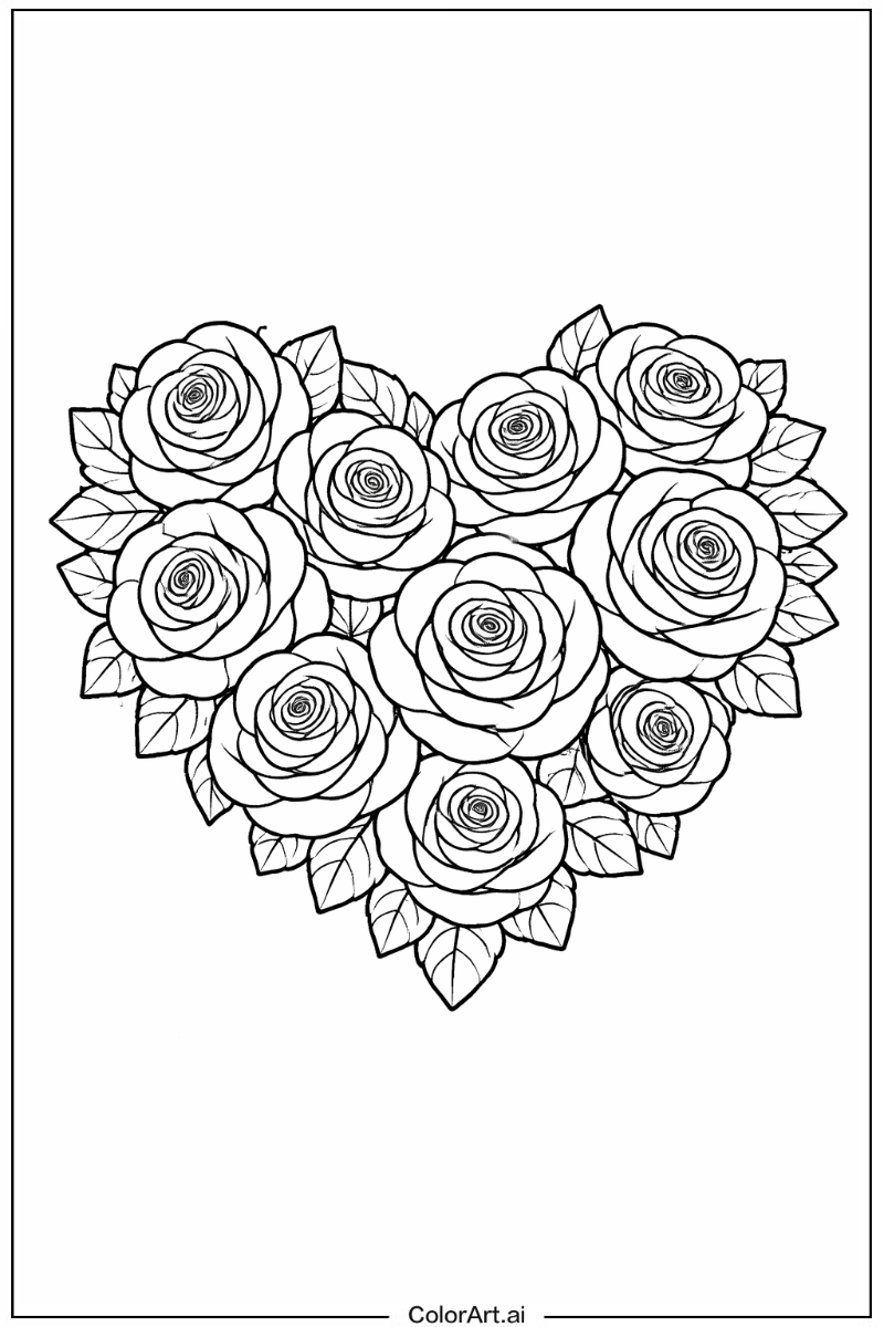 40 Free Heart Coloring Pages (Printable PDF & PNG)