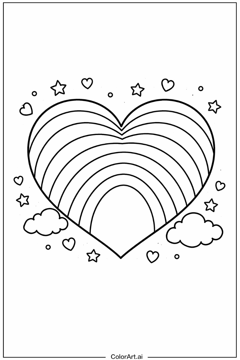 40 Free Heart Coloring Pages (Printable PDF & PNG)