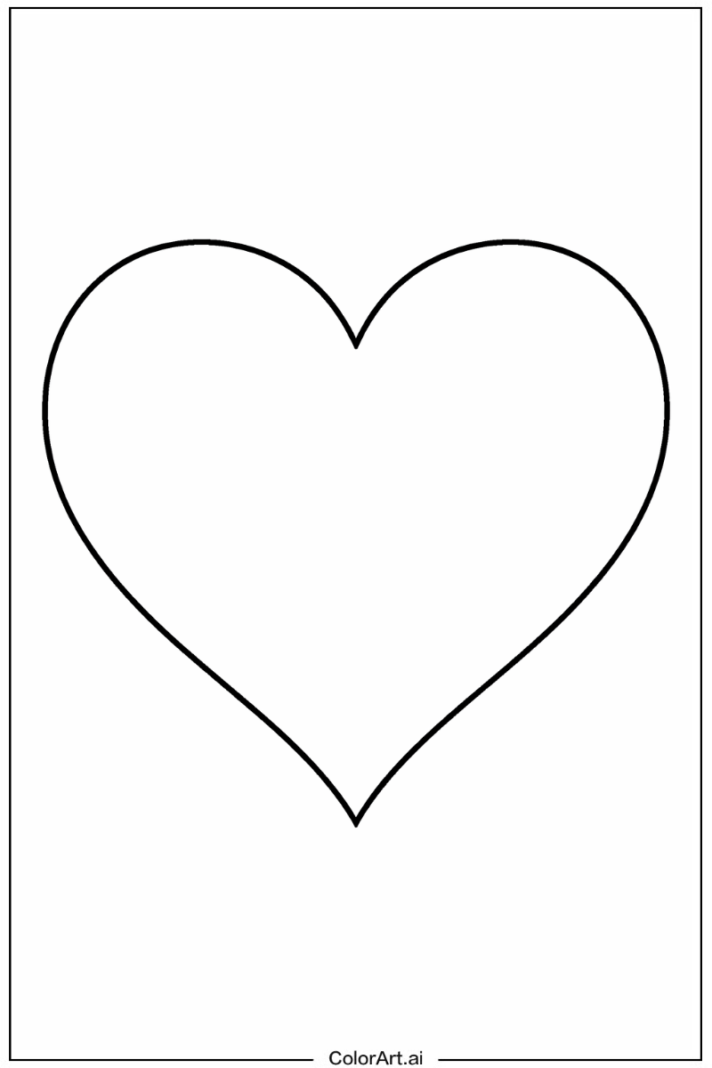 40 Free Heart Coloring Pages (Printable PDF & PNG)