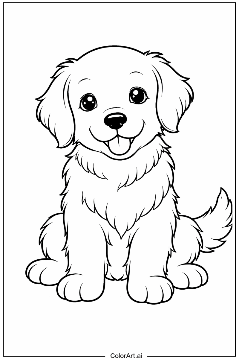 44 Free Puppy Coloring Pages (Printable PDF & PNG)
