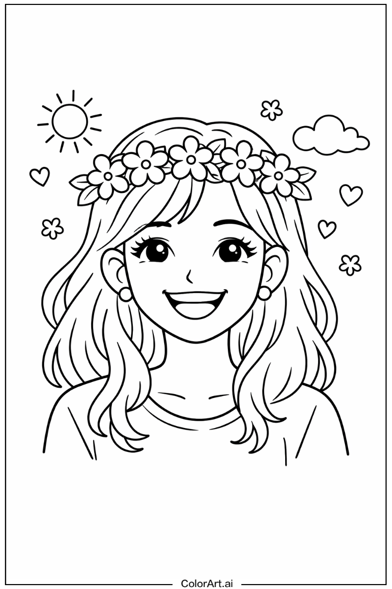 33 Free aesthetic Coloring Pages (Printable PDF & PNG)