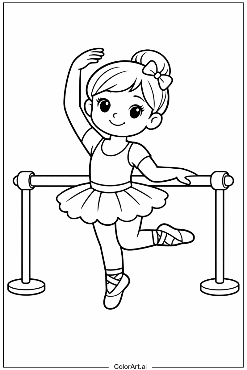 39 Free ballet Coloring Pages (Printable PDF & PNG)