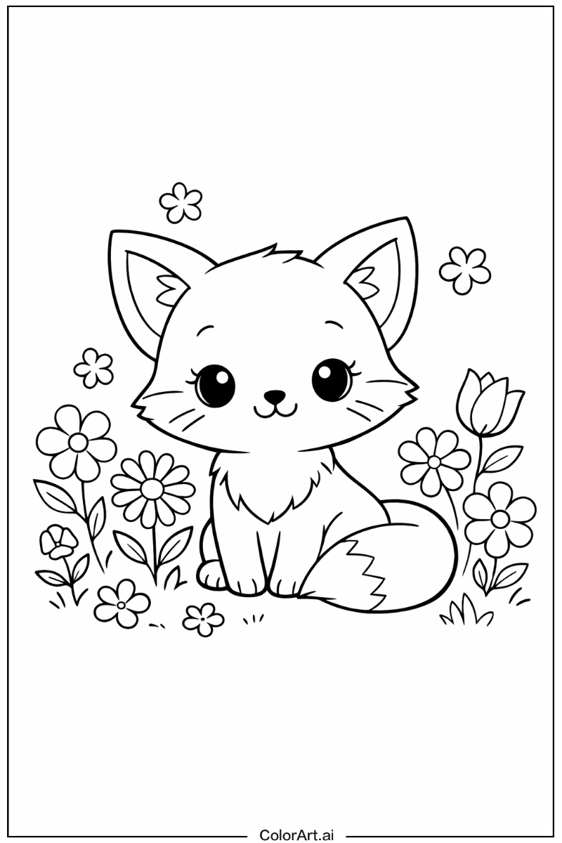 36 Free cute animal Coloring Pages (Printable PDF & PNG)