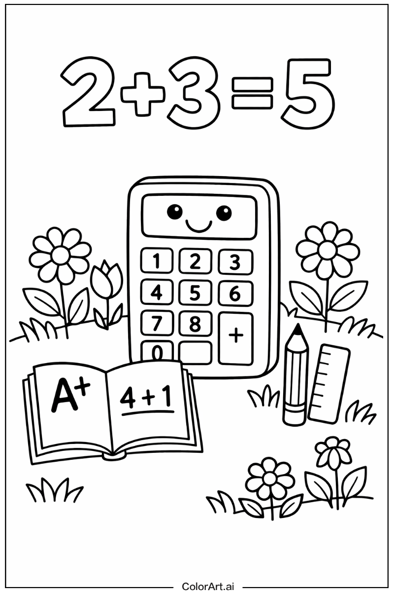 49 Free Math Coloring Pages (Printable PDF & PNG)