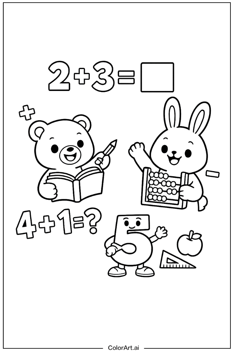 49 Free Math Coloring Pages (Printable PDF & PNG)
