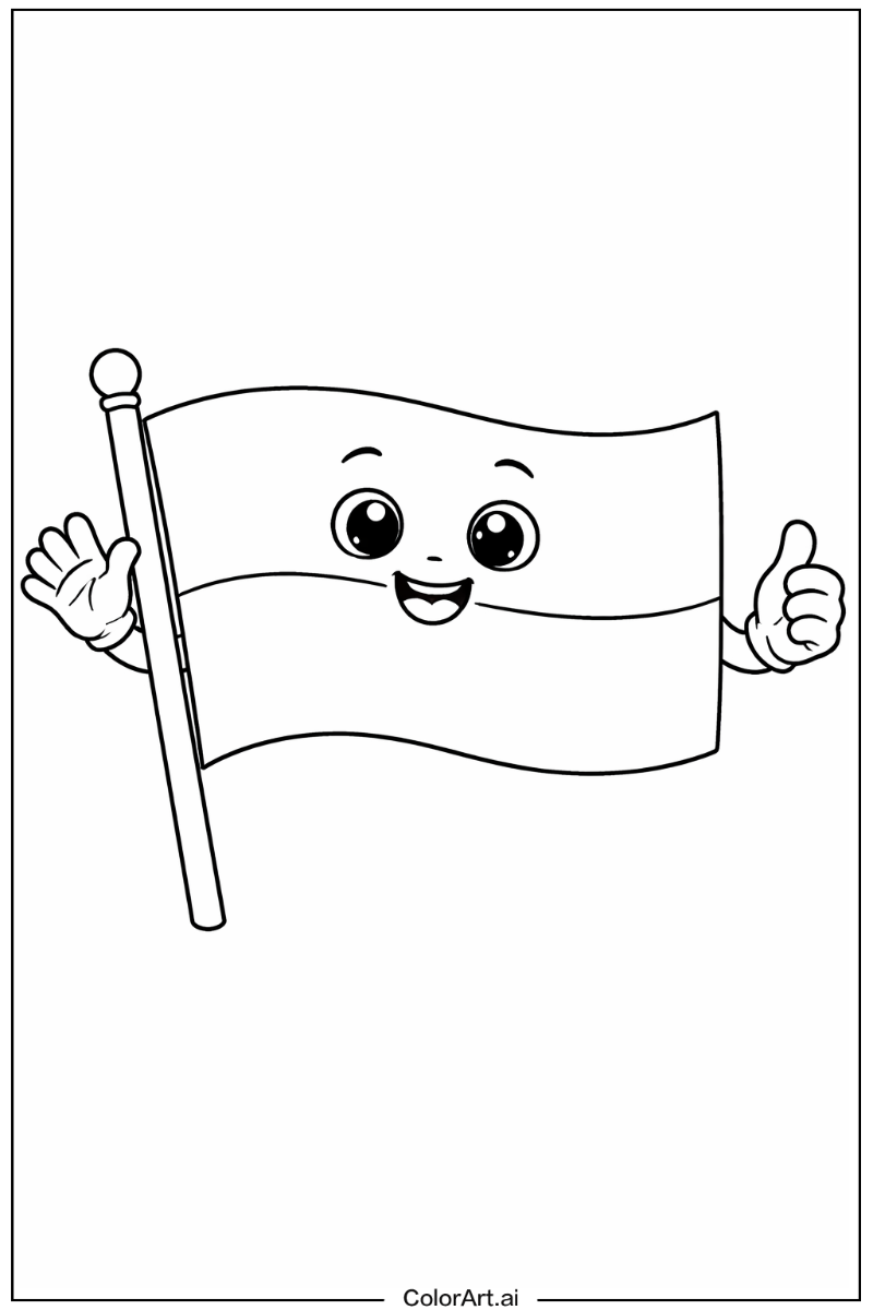40 Free monaco flag Coloring Pages (Printable PDF & PNG)