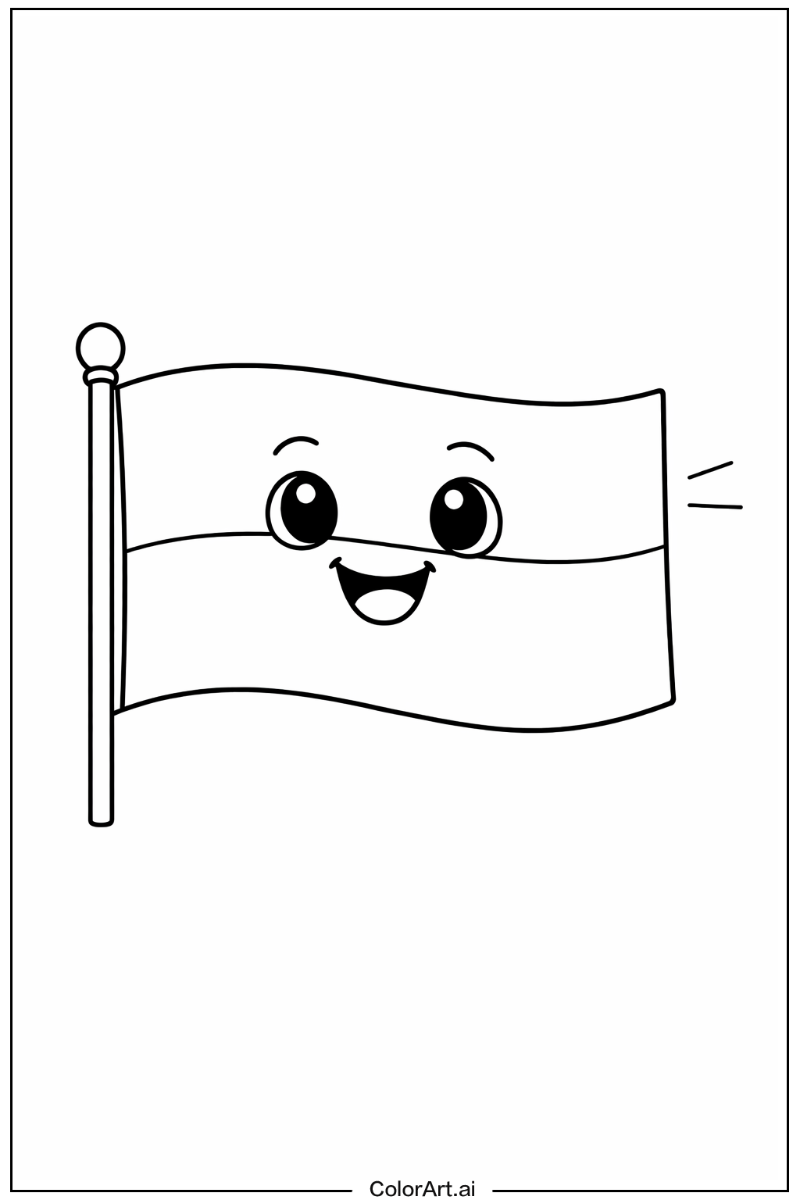 40 Kostenlose Monaco-Flagge Ausmalbilder (Druckbare PDF- und PNG-Dateien)