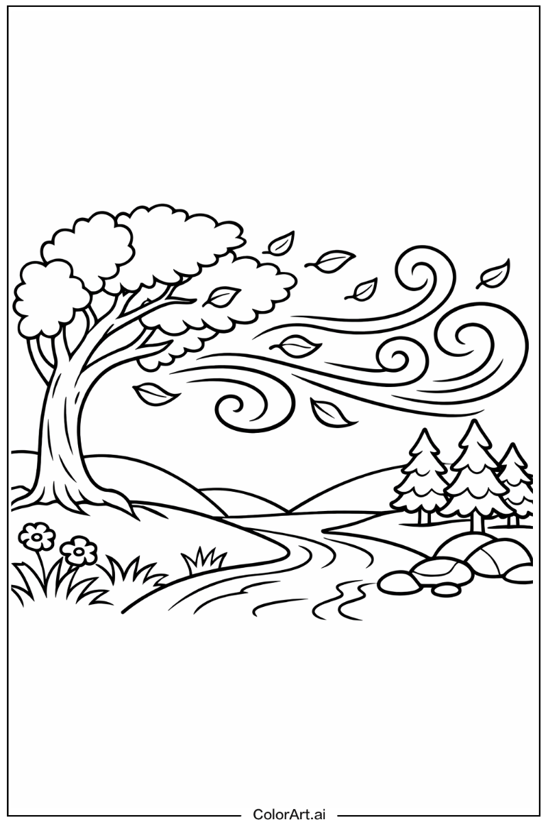 17 Free Nature Coloring Pages (Printable PDF & PNG)