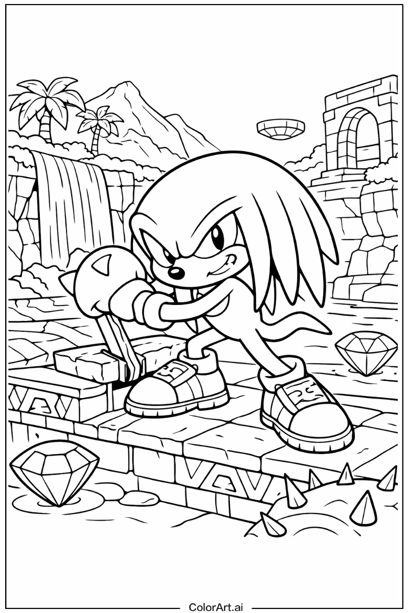 49 Free sonic 3 Coloring Pages (Printable PDF & PNG)