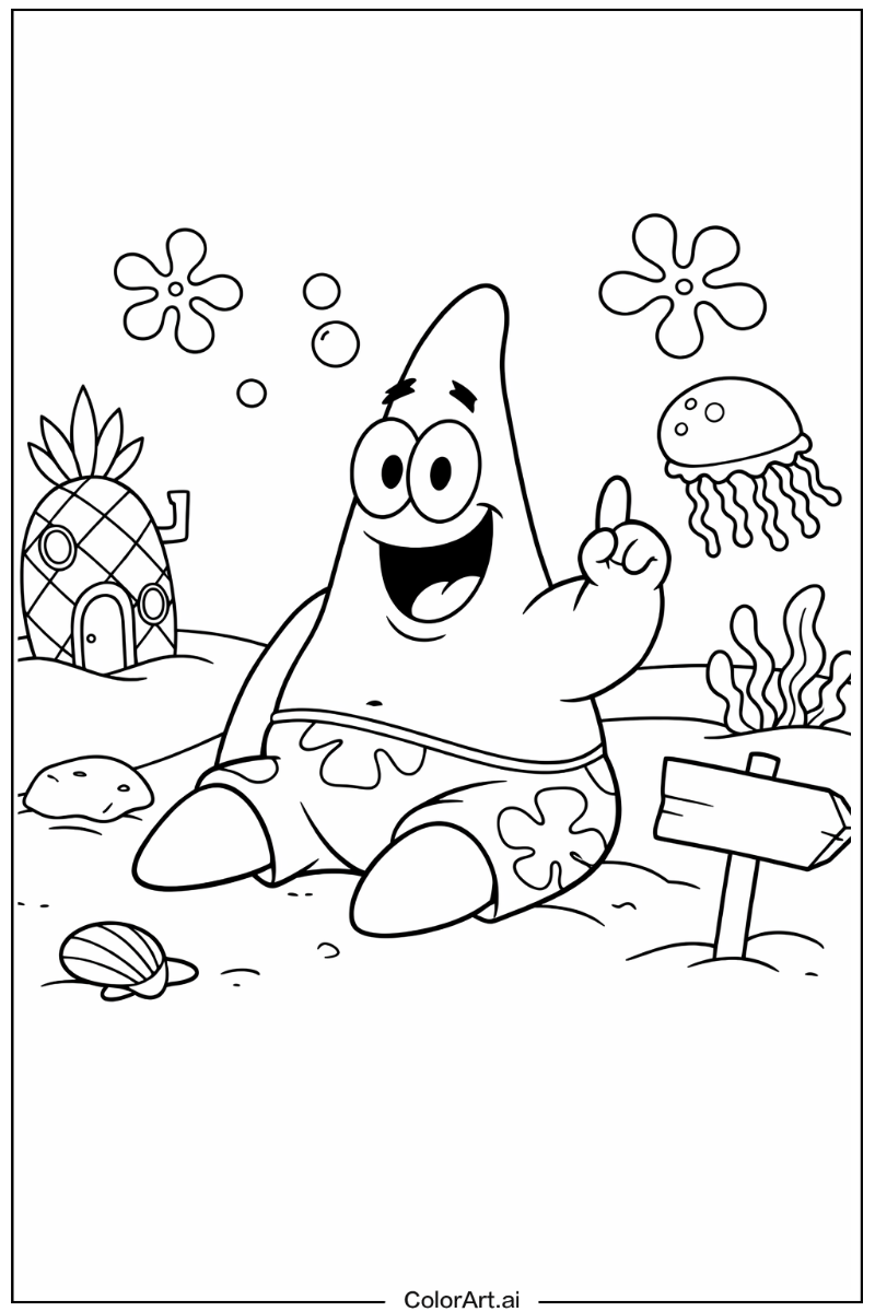 39 Free spongebob Coloring Pages (Printable PDF & PNG)