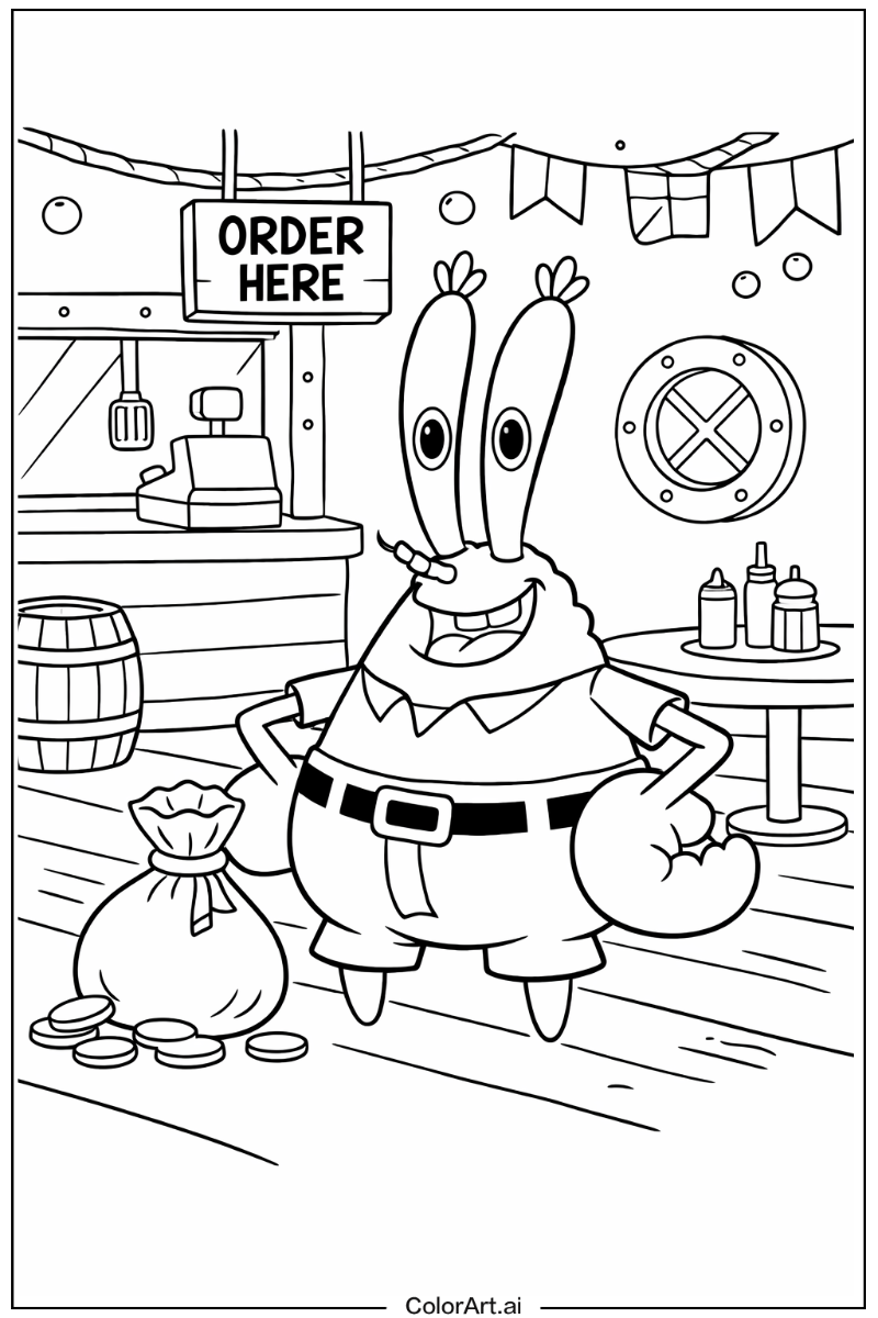 39 Free spongebob Coloring Pages (PDF et PNG imprimables)