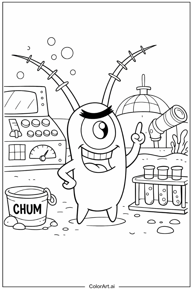 39 Free spongebob Coloring Pages (印刷可能な PDF と PNG)