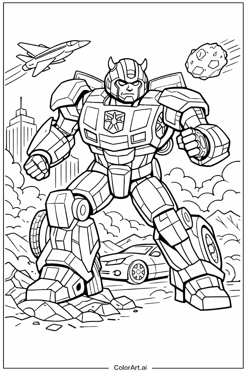 49 Free transformers Coloring Pages (Printable PDF & PNG)
