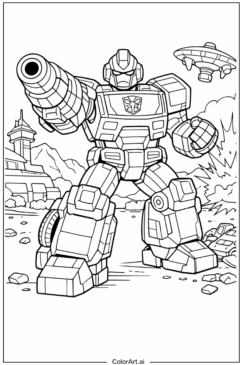 49 Free transformers Coloring Pages (Printable PDF & PNG)